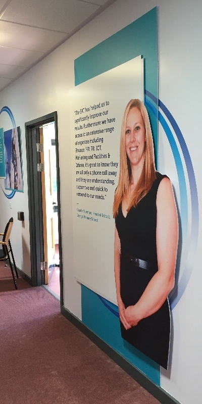 Display Boards - Commercial Interiors | Kyoti Graphics