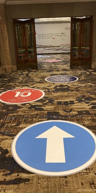 Floor Graphics - Commercial Interiors | Kyoti Graphics
