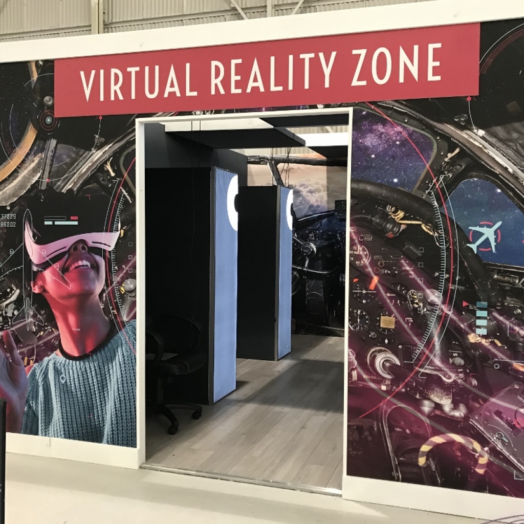 Visitors to RAF Cosford experience VR Spitfire flight in new zone by ...